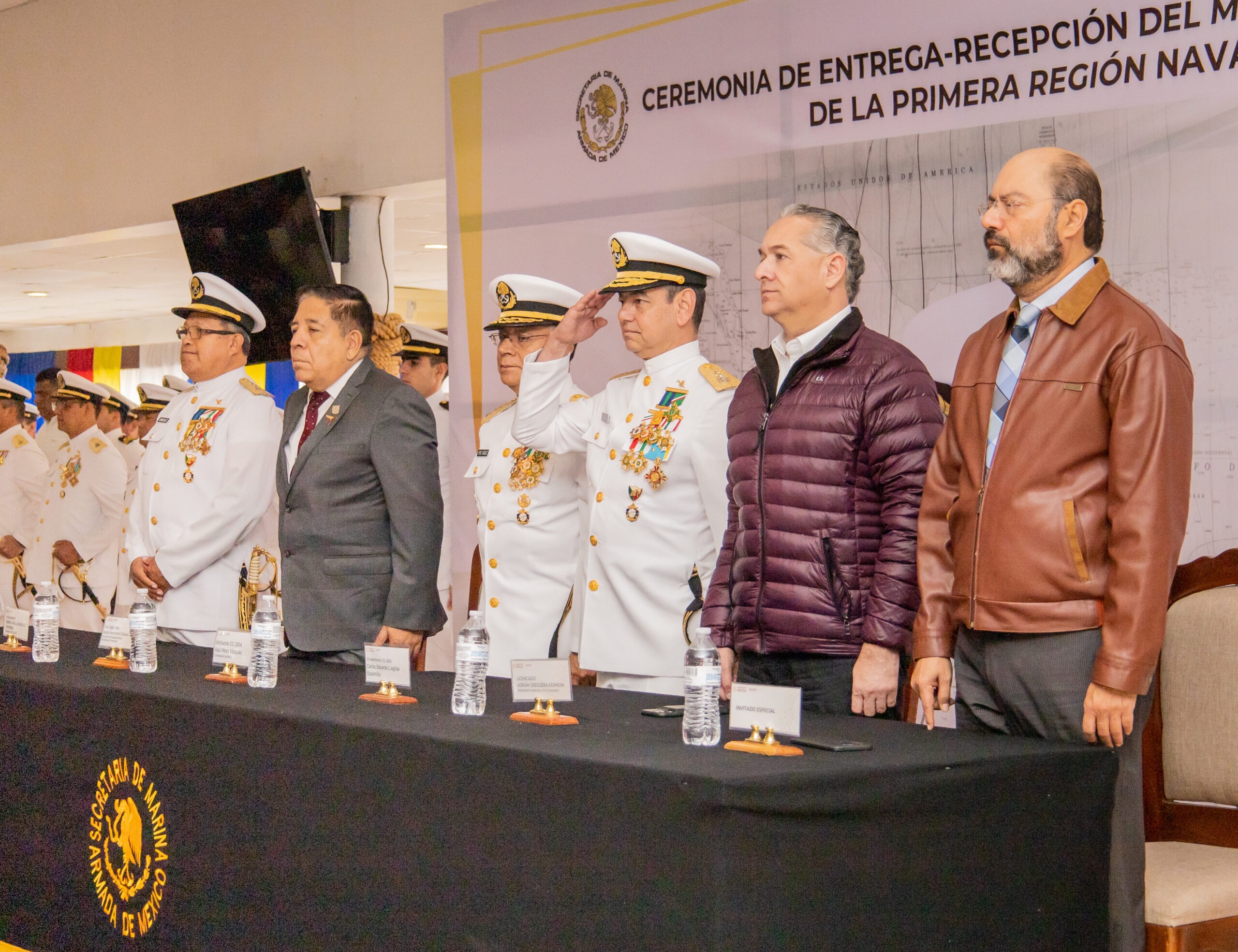 Realizan cambio de mando de la Primera Región Naval – LA RED DE ALTAMIRA