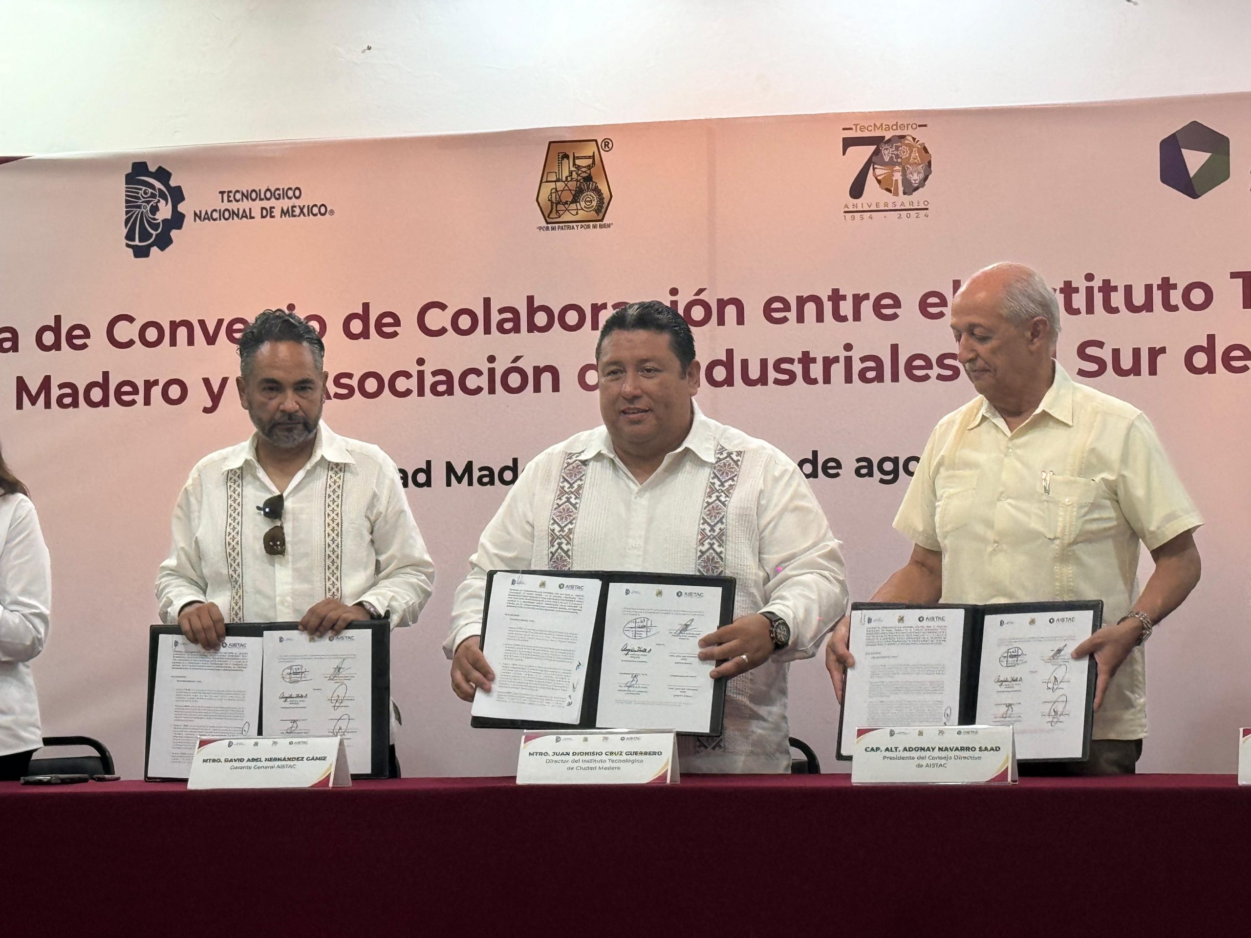 Firman Convenio de Colaboración entre el TEC de Madero y la AISTAC – LA ...