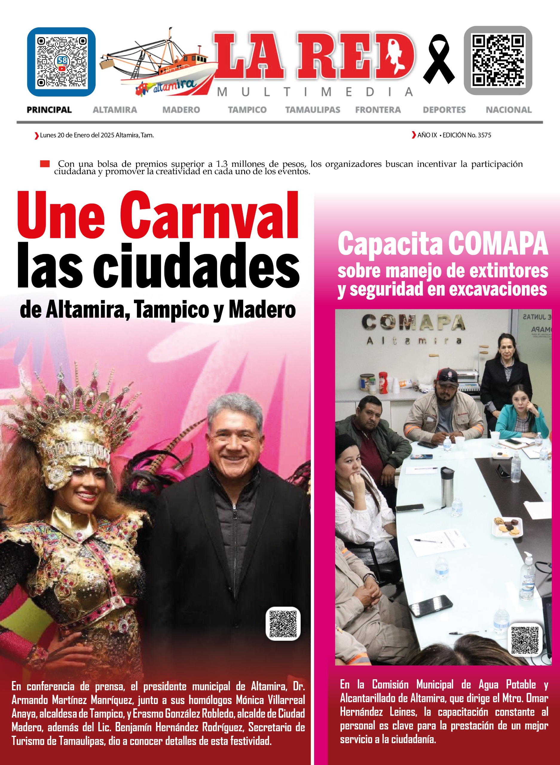 Une Carnaval las ciudades de Altamira, Tampico y Madero – LA RED DE ...