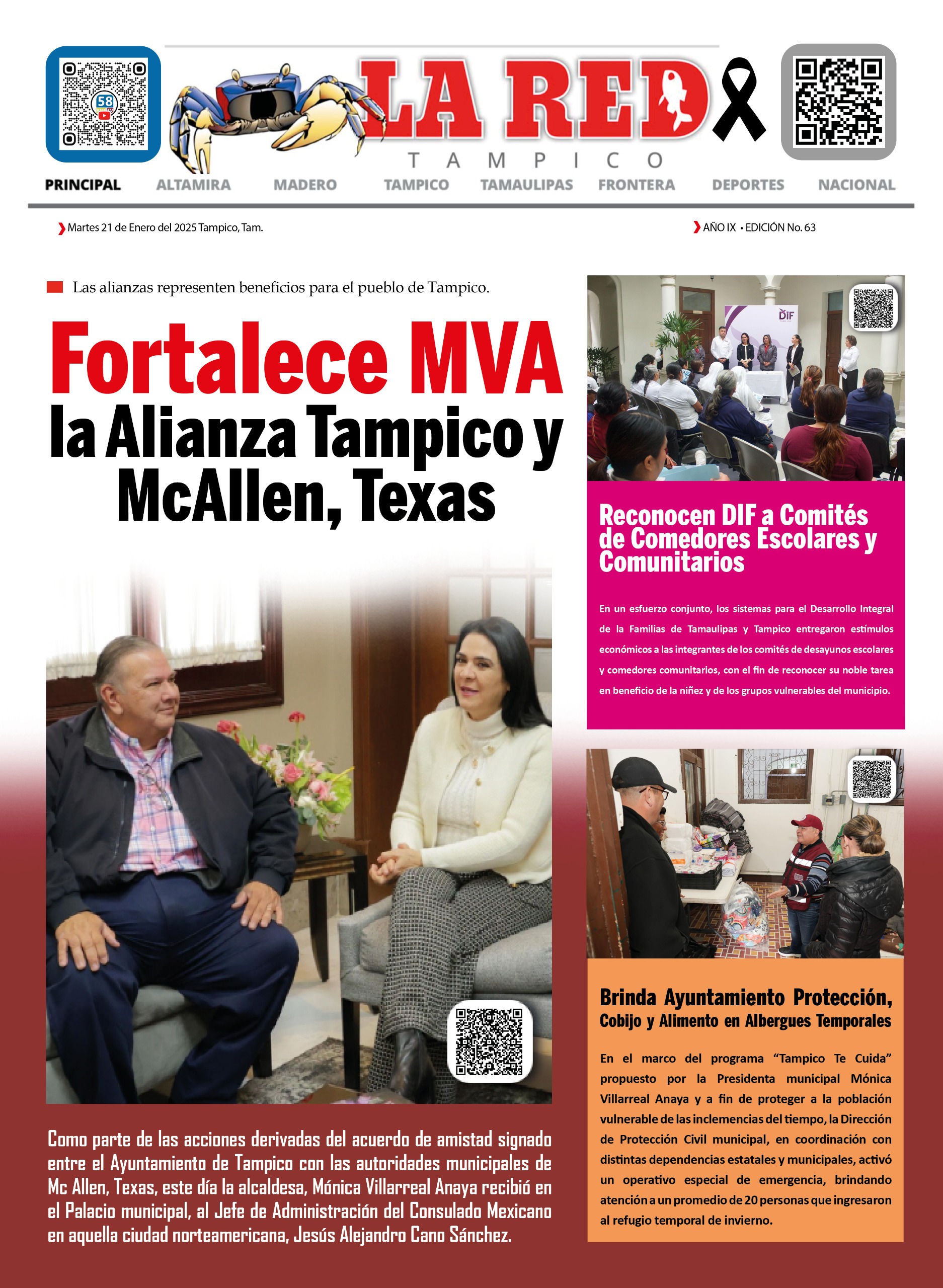 Fortalece MVA la Alianza Tampico y McAllen, Texas – LA RED DE ALTAMIRA