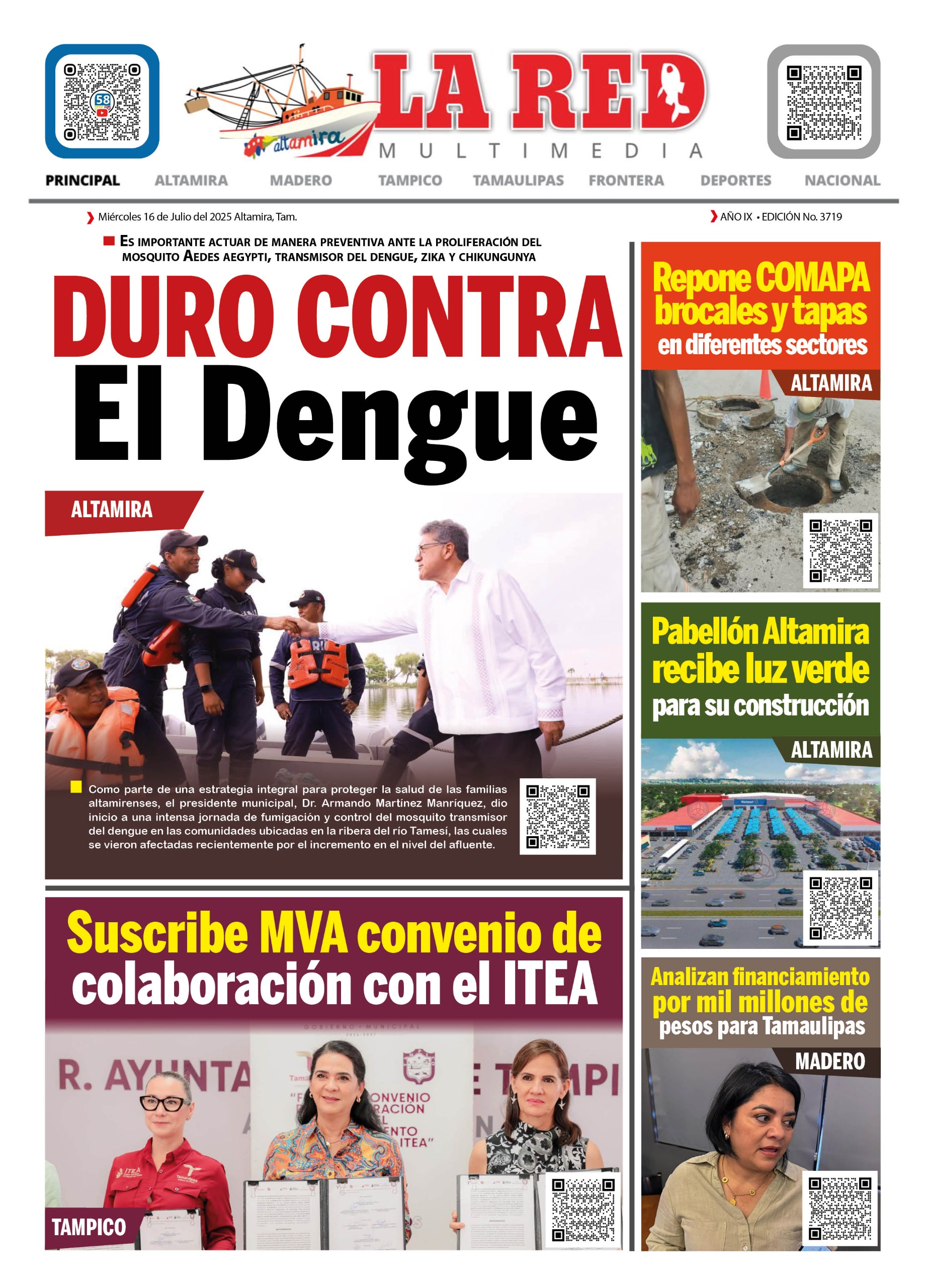 DURO contra el Dengue – LA RED DE ALTAMIRA