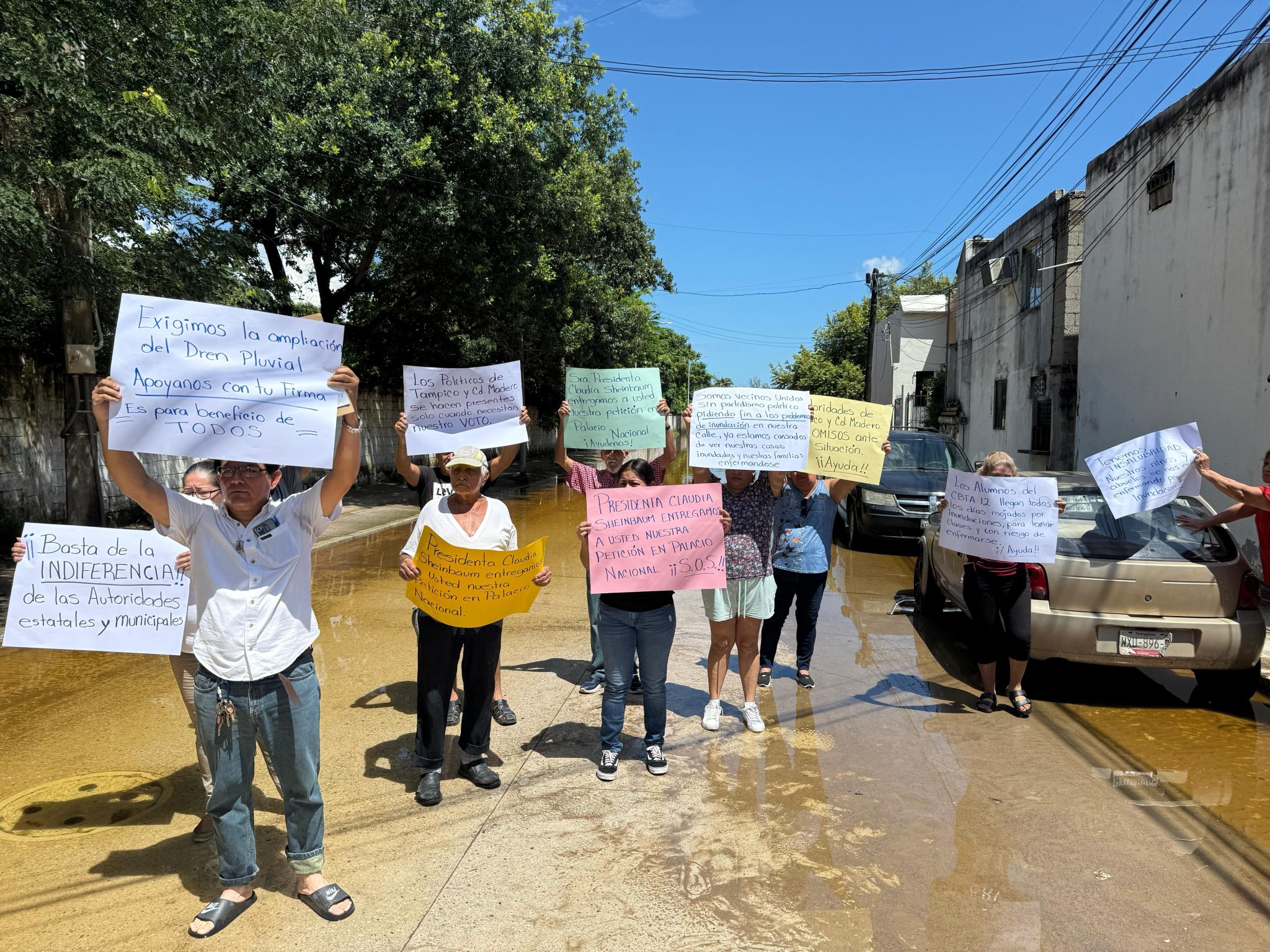 Exigen atender inundación que afecta a más de 400 familias – LA RED DE ...