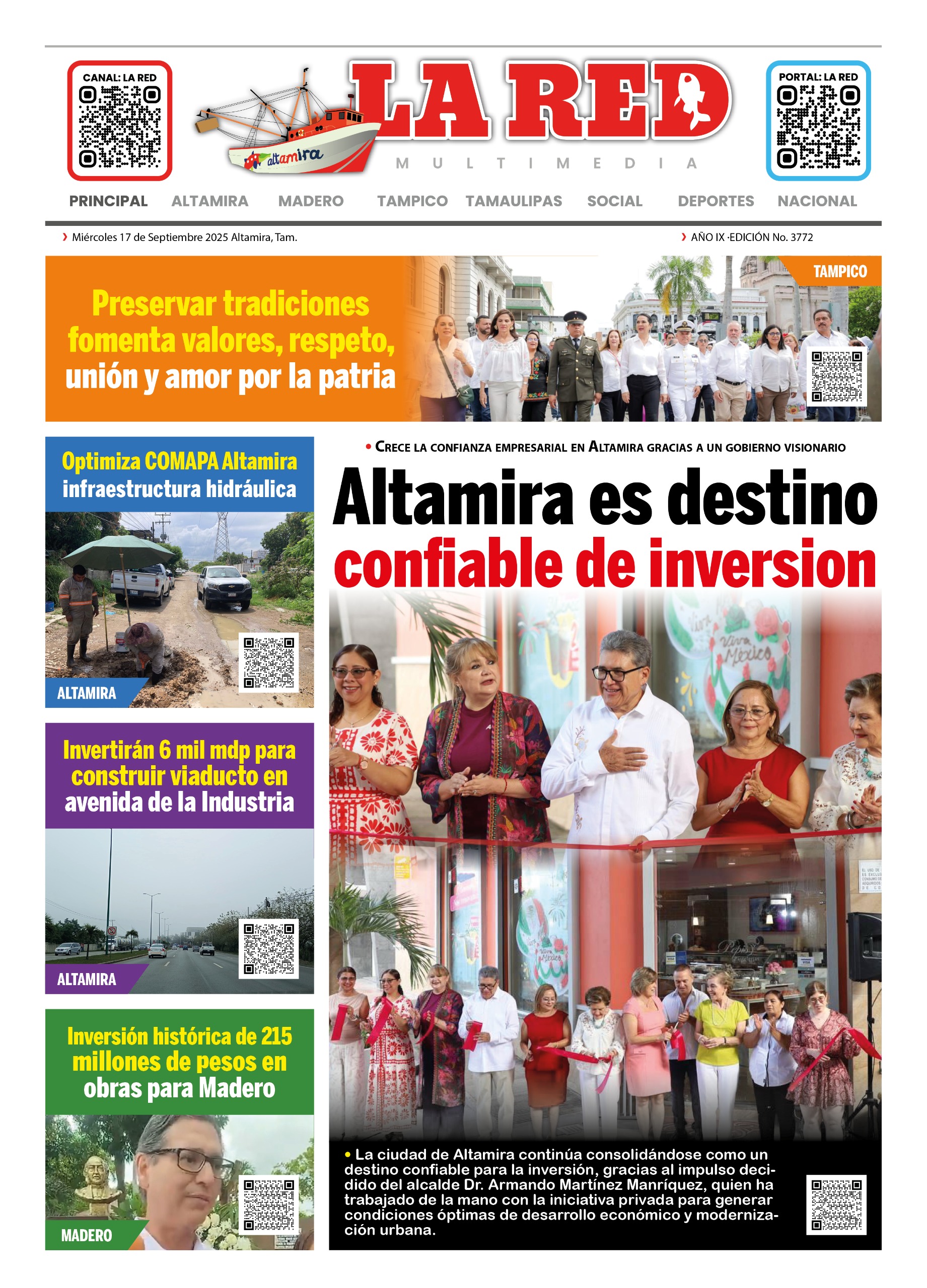 Altamira se consolida como destino confiable de inversión – LA RED DE ...