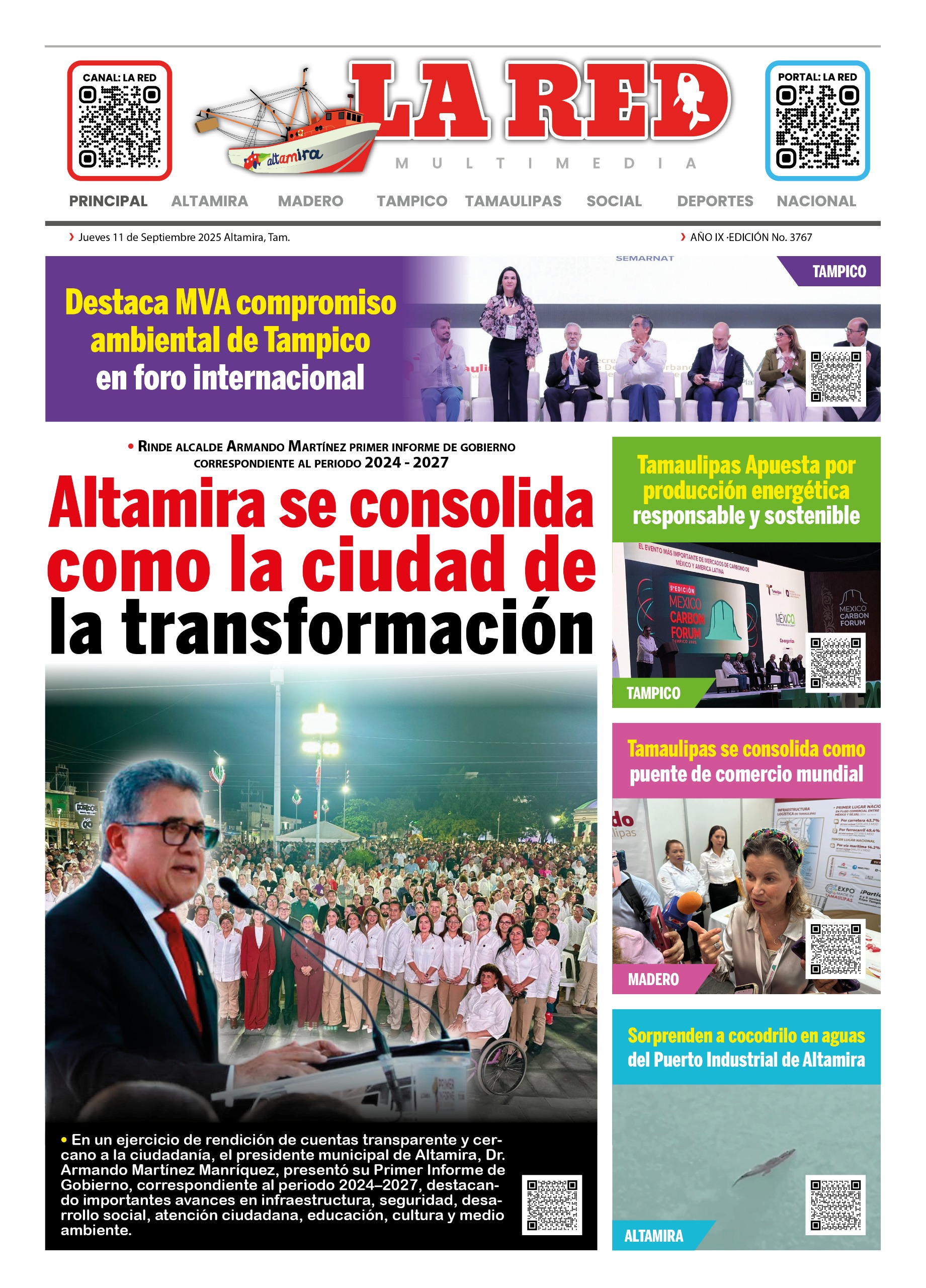 Altamira se consolida como la ciudad de la transformación – LA RED DE ...