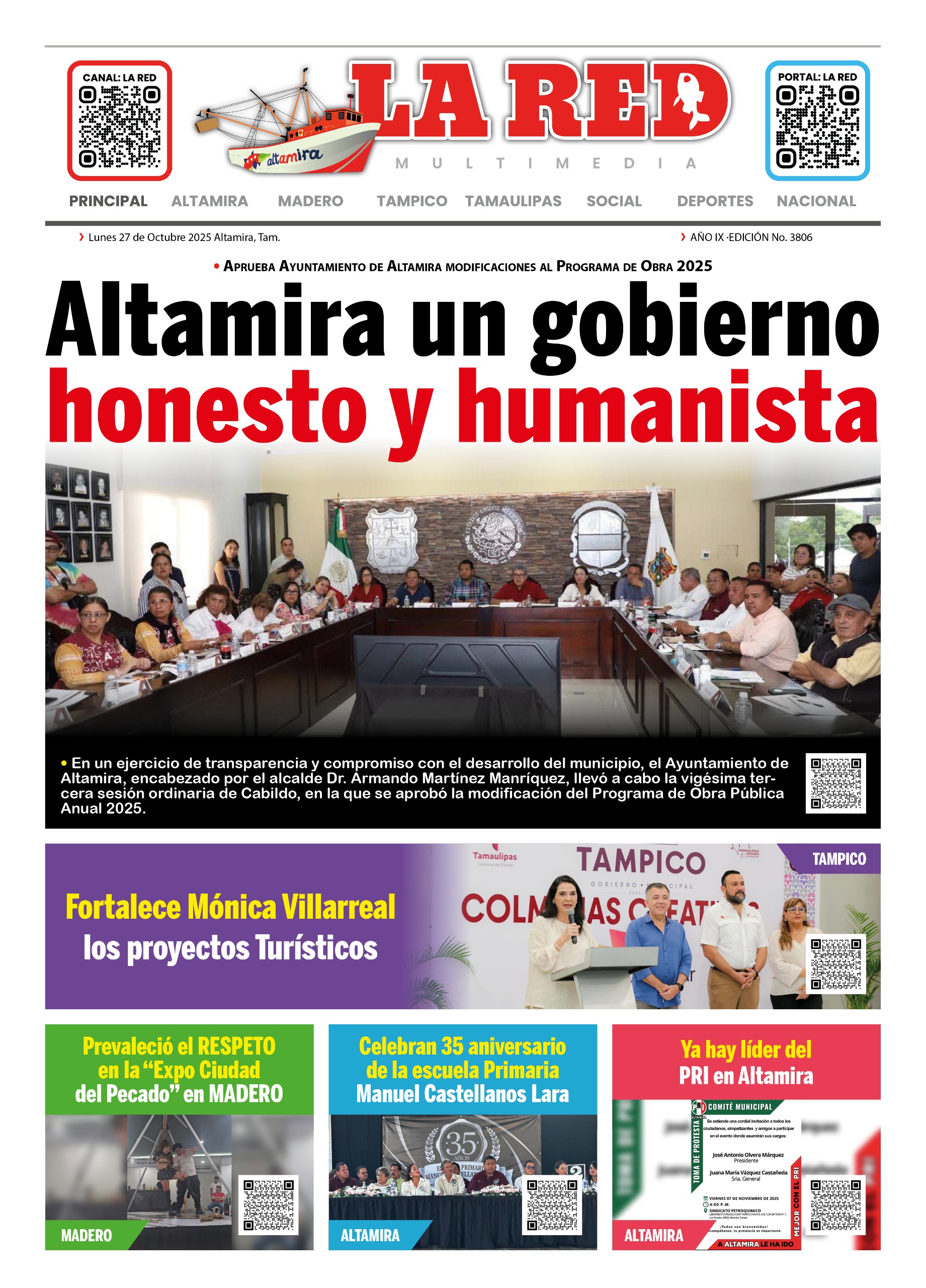 Altamira un gobierno honesto y humanista – LA RED DE ALTAMIRA