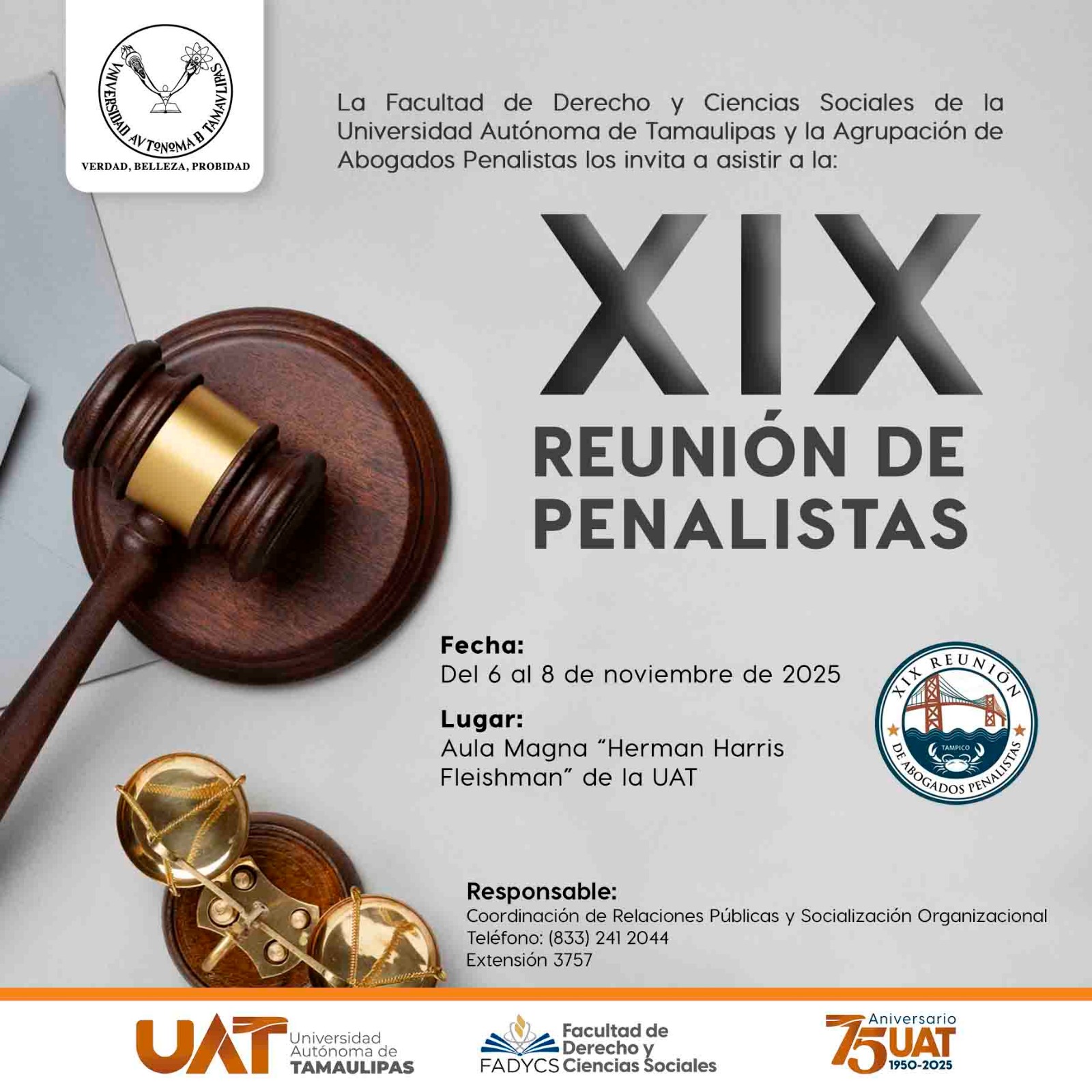 Tampico: Sede de la XIX Reunión Nacional de Abogados Penalistas – LA RED DE ALTAMIRA