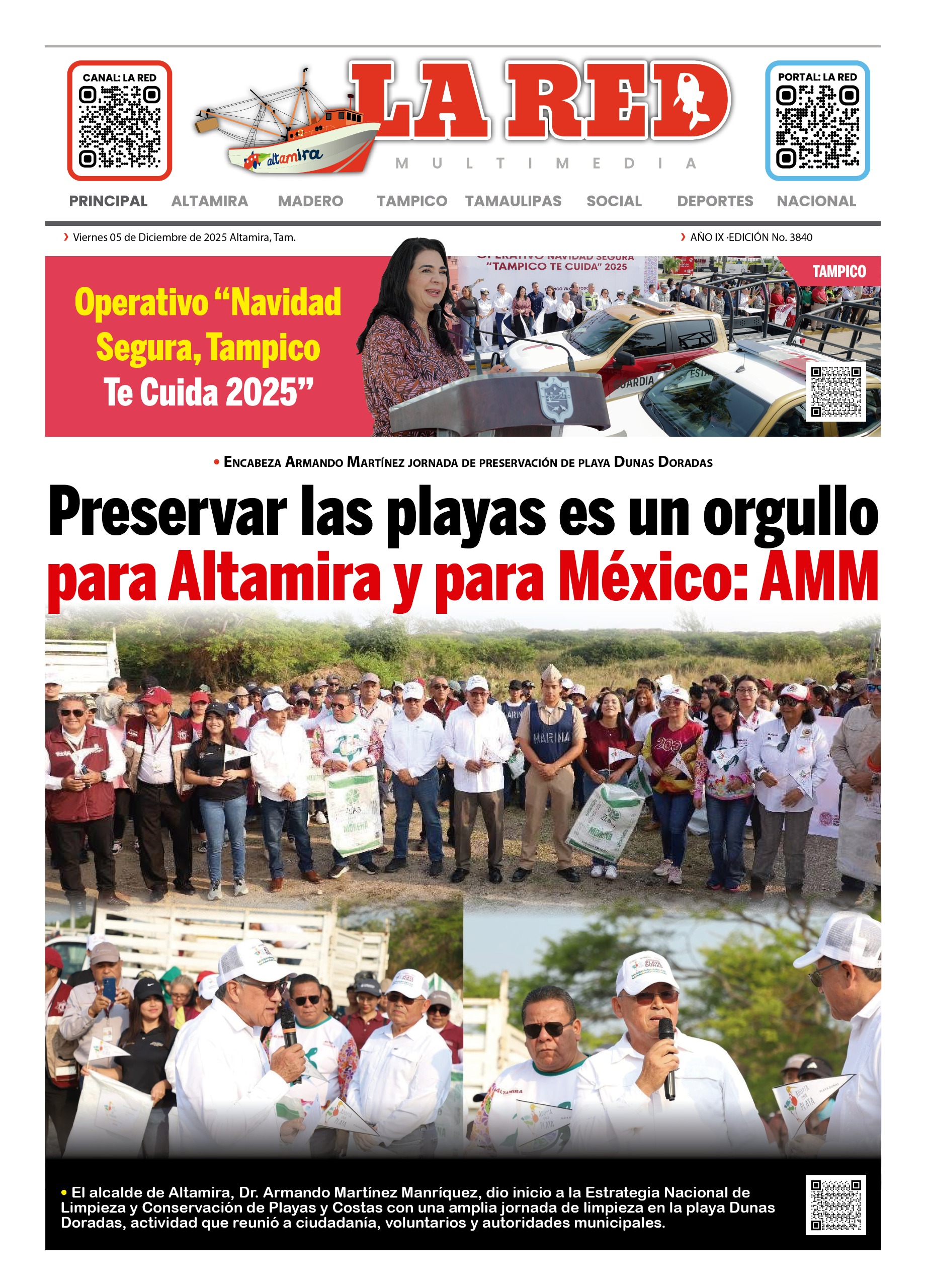 Preservar las playas es un orgullo para Altamira y para México: AMM ...